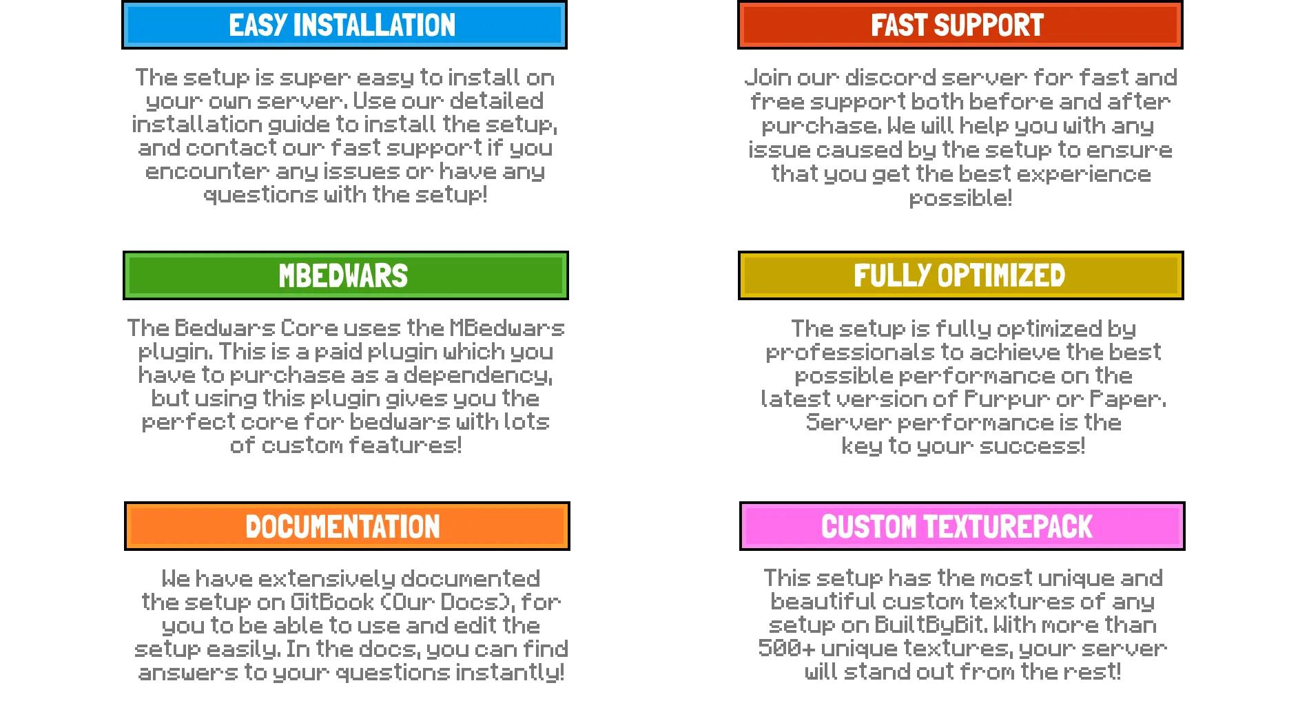 Premium Bedwars Setup | NitroSetups | BuiltByBit