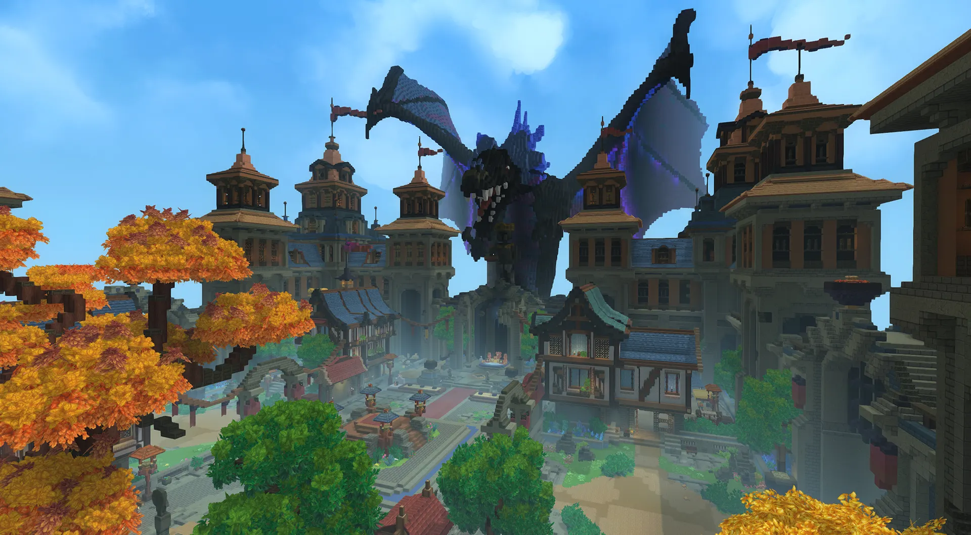 Medieval Dragon Castle | 293x203 | BuiltByBit