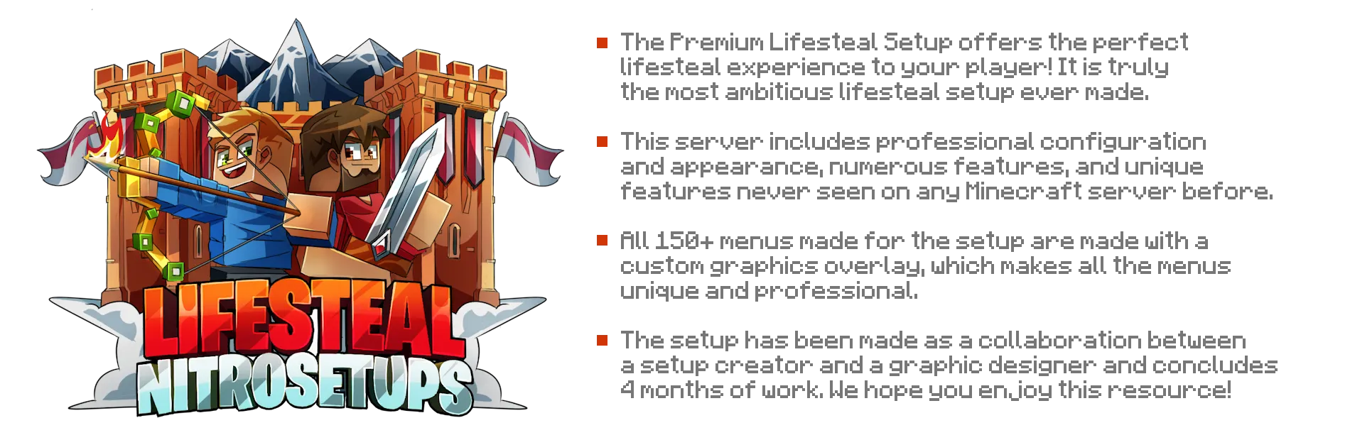 Premium Lifesteal Setup | NitroSetups | BuiltByBit