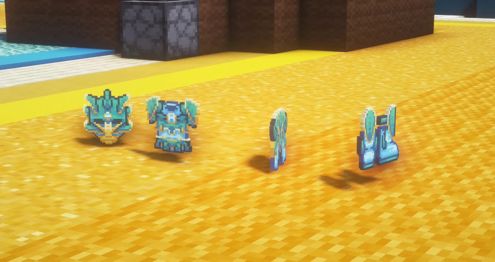 Aqua Dragon Set | BuiltByBit