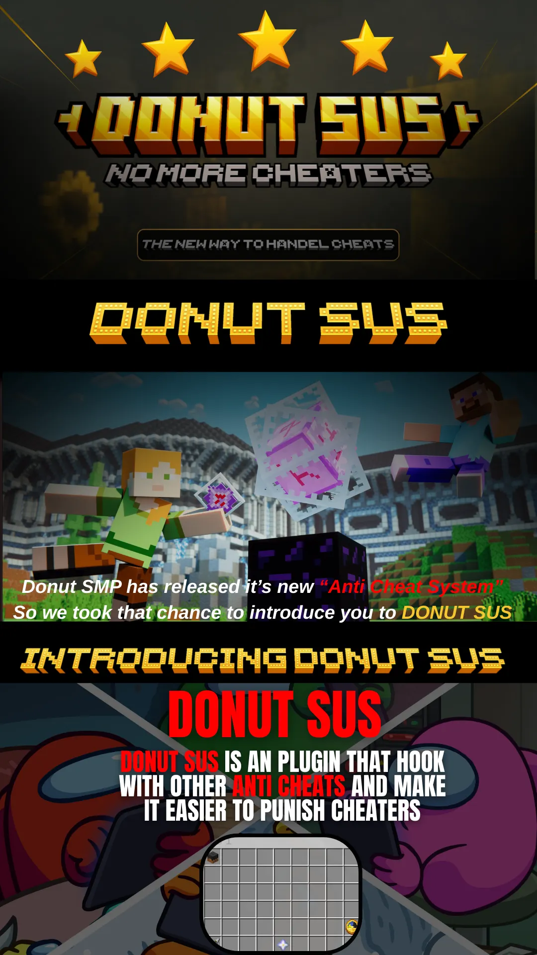 Donut SUS | BuiltByBit