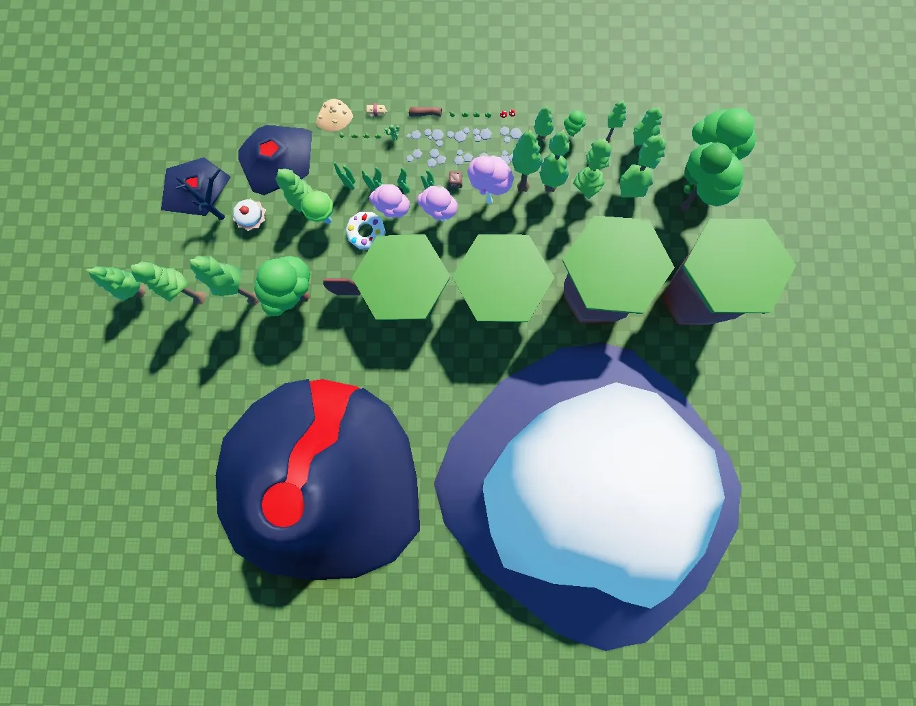 Low-Poly Roblox Nature & Vegetation Pack | BuiltByBit