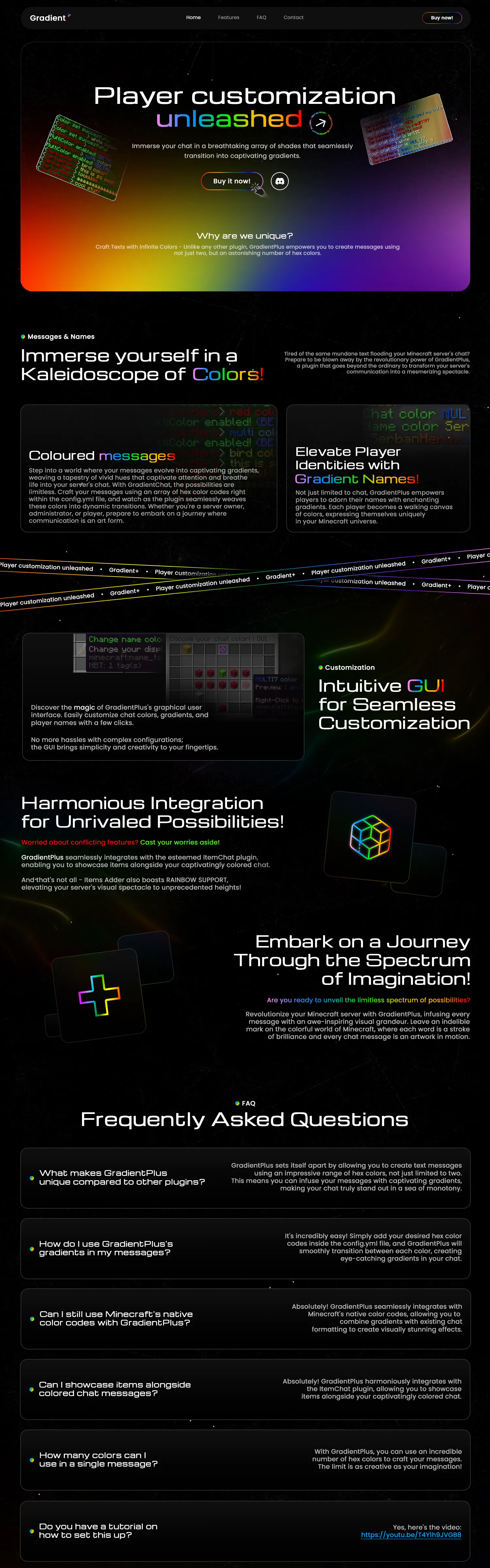 GradientPlus | Chat & Name + GUI | BuiltByBit