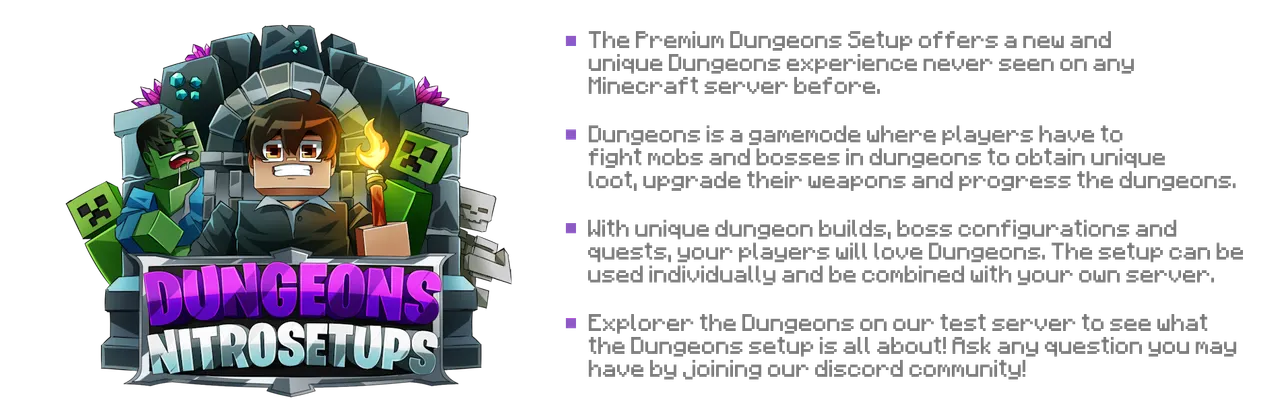 Premium Dungeons Setup | NitroSetups | BuiltByBit