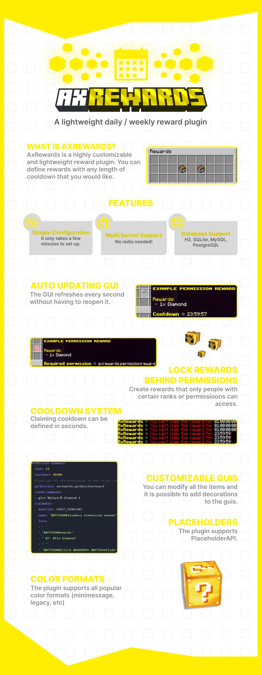 AxRewards | All-In-One Rewards Plugin | BuiltByBit