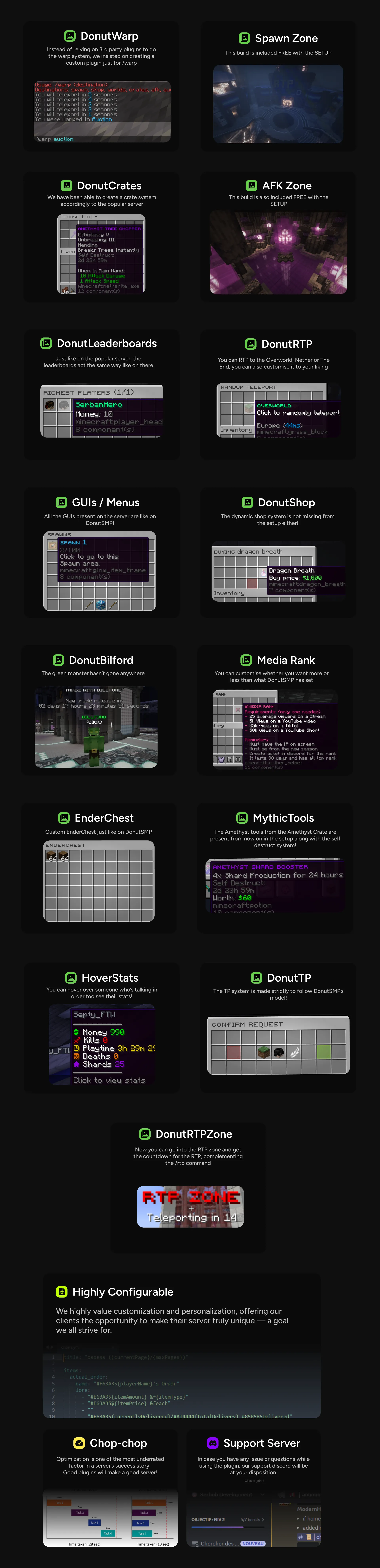 DonutSMP x Folia Setup | /settings | NEW | BuiltByBit