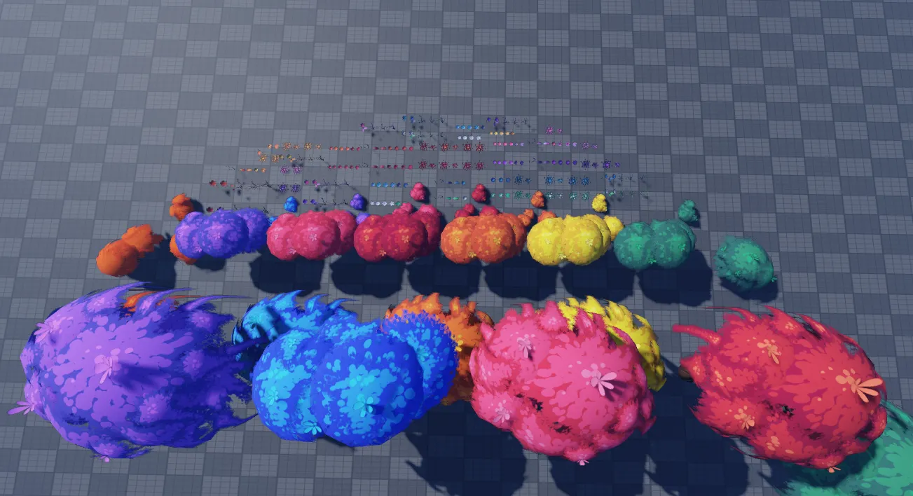 200+ Roblox Stylized Colorful Trees Pack | BuiltByBit