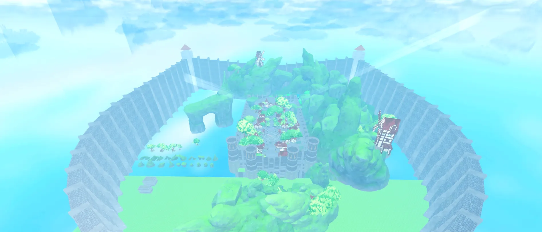 Fantasy Roblox Shiganshina District Map | BuiltByBit