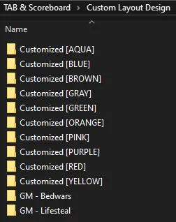 TAB & Scoreboard Configuration | BuiltByBit