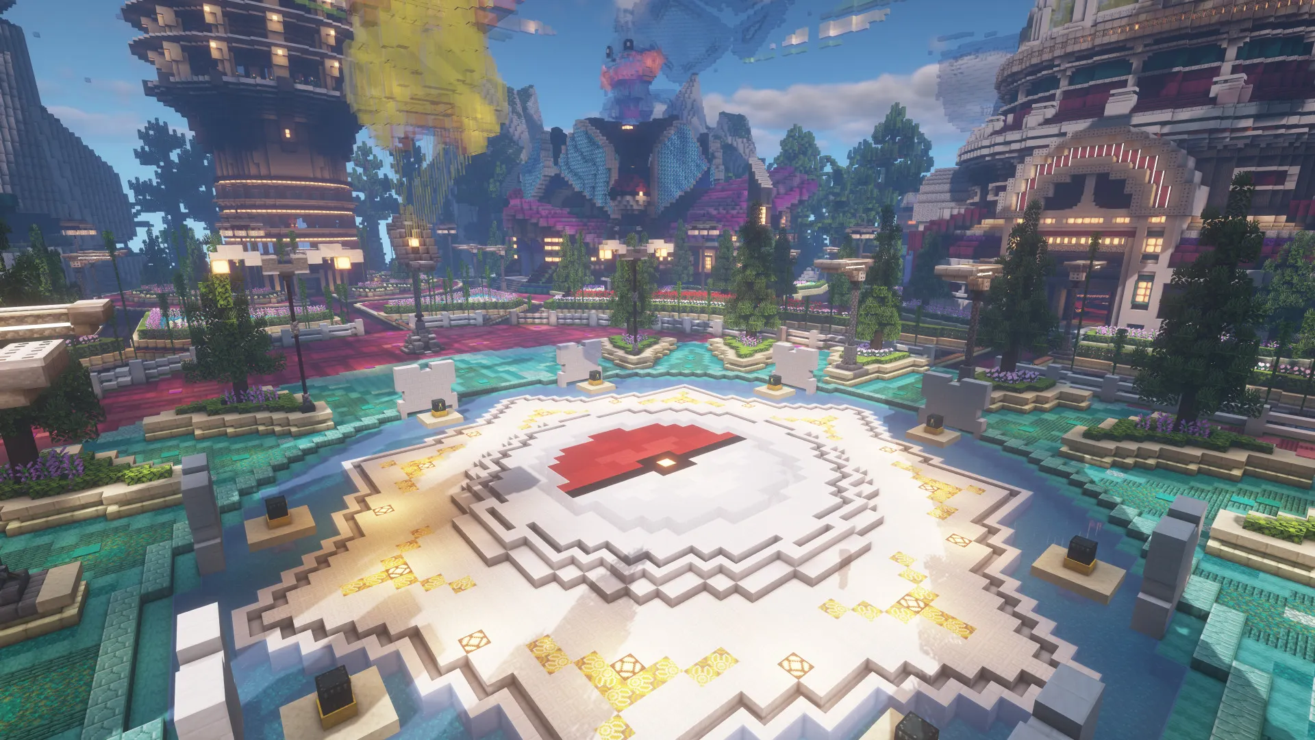 Futuristic Pixelmon Spawn | BuiltByBit
